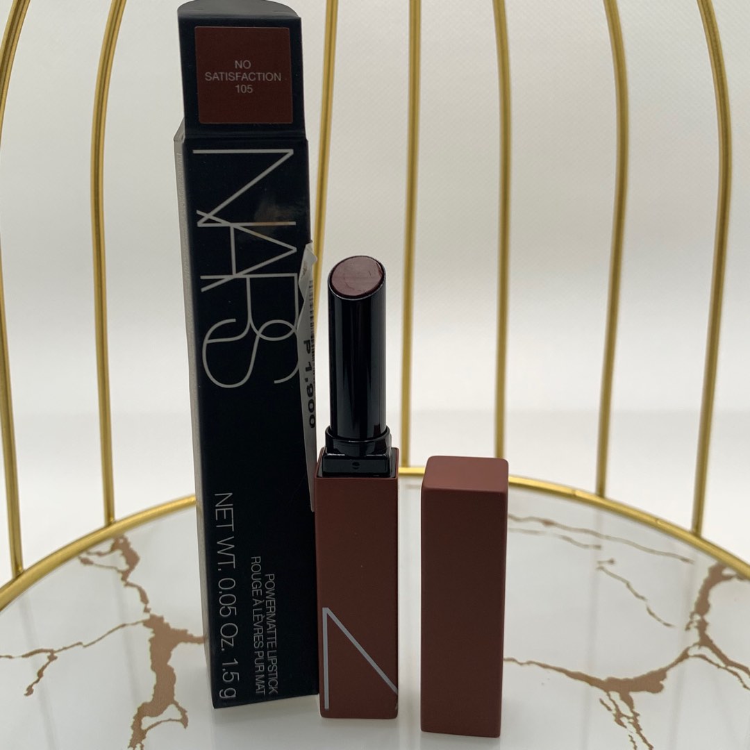 NARS Powermatte Lipstick - No Satisfaction, Beauty & Personal Care ...