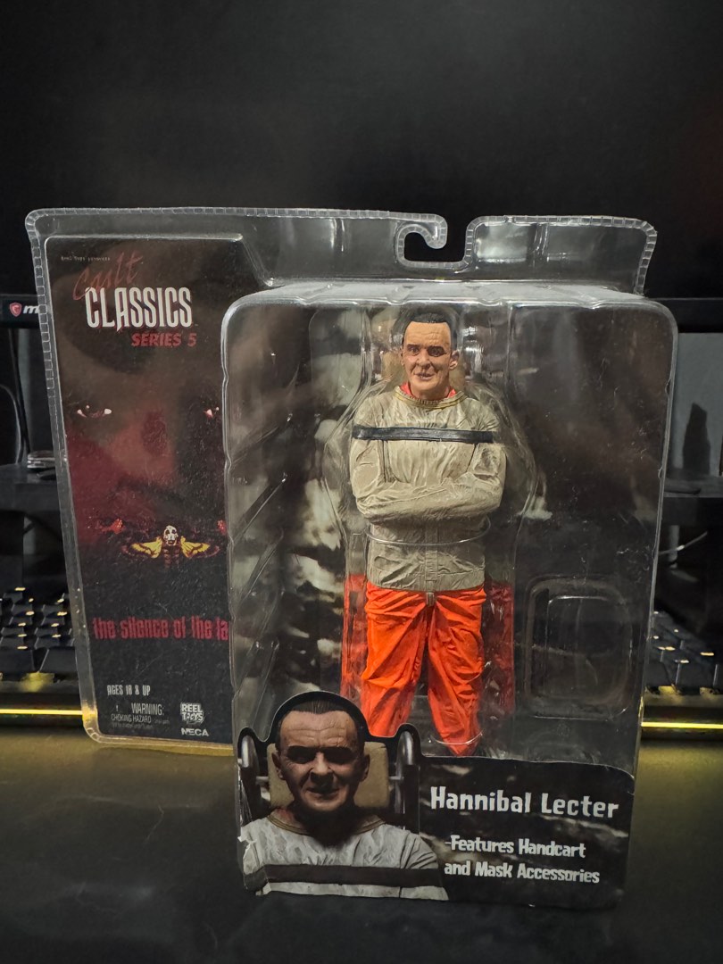 NECA Cult Classics Hannibal Lecter, Hobbies & Toys, Toys & Games on ...