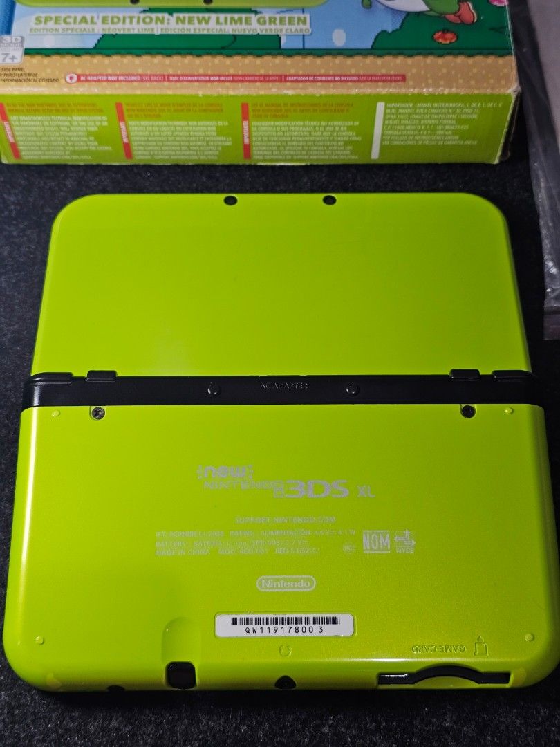New Nintendo 3DS XL Special Edition: New Lime Green (IPS Top screen ...