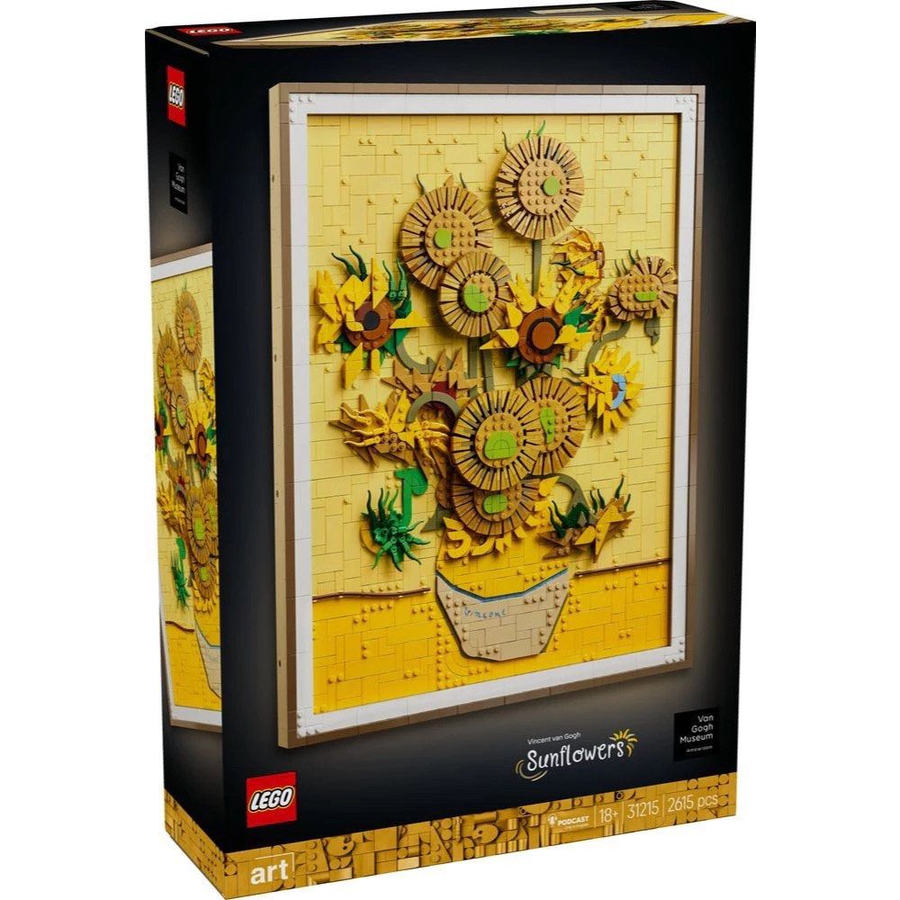 [NewMar] LEGO Art 31215 Vincent van Gogh – Sunflowers, Hobbies & Toys ...