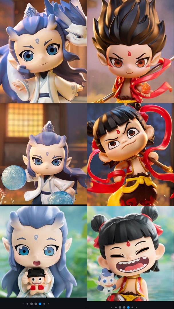 NEZHA 2 bonds (popmart latest series), Hobbies & Toys, Toys & Games on ...