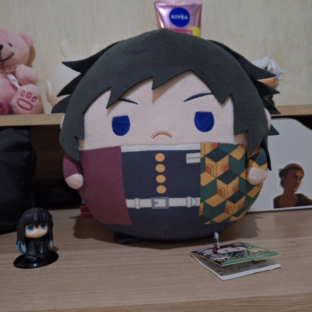 (OFFICIAL MERCH) Fuwa Tomioka Giyuu Kimetsu No Yaiba KNY/Boneka Anime ...