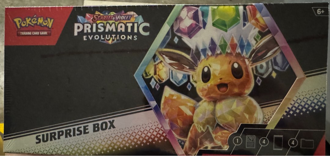 (Sold Out) Pokemon SV8.5 Prismatic Evolution Surprise Box, Hobbies ...