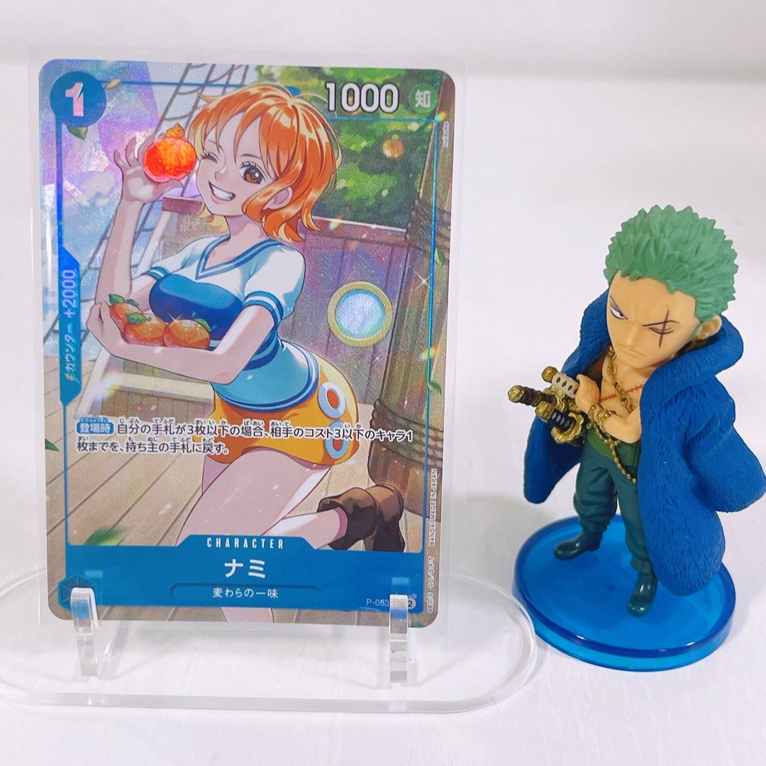 One Piece Japanese Card Game - PRB 01 The Best - Nami P-053 Full Art ...