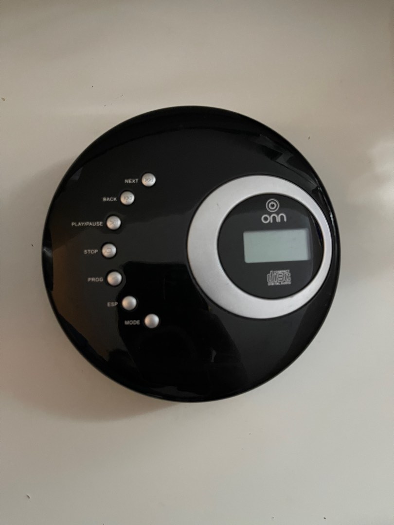 onn CD Player Discman In Good Working Condition, Audio, Portable Music ...