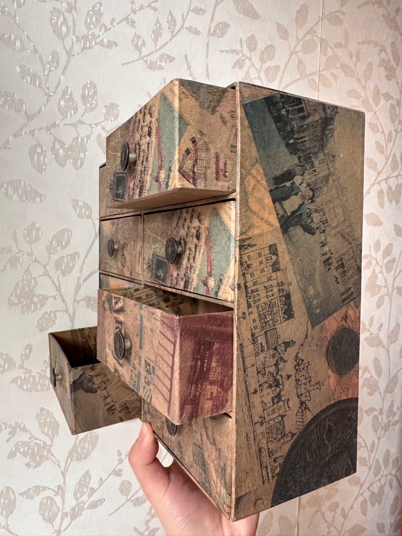 Papemelroti novelty sliding drawers storage box shelf table 2010s world ...