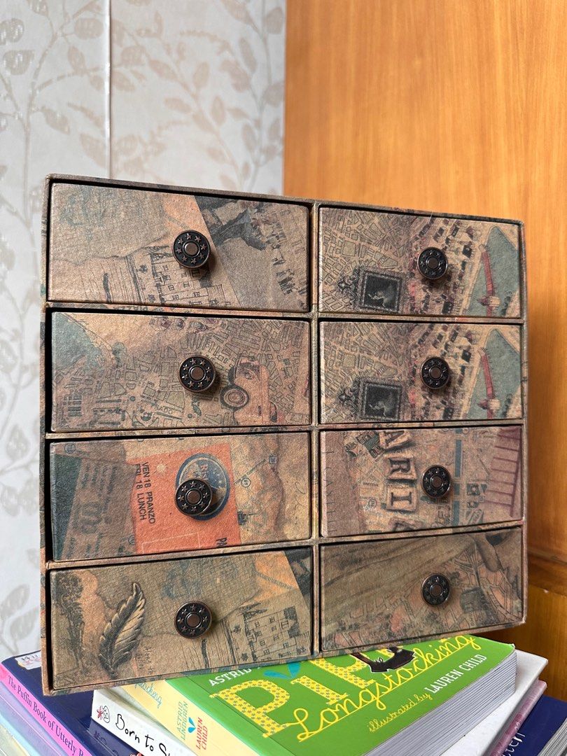 Papemelroti novelty sliding drawers storage box shelf table 2010s world ...