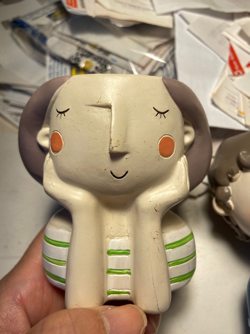 The thinking girl, Furniture & Home Living, Gardening, Pots & Planters ...