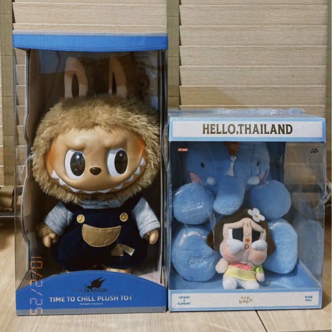 Popmart Labubu and Cry Baby, Hobbies & Toys, Memorabilia & Collectibles ...