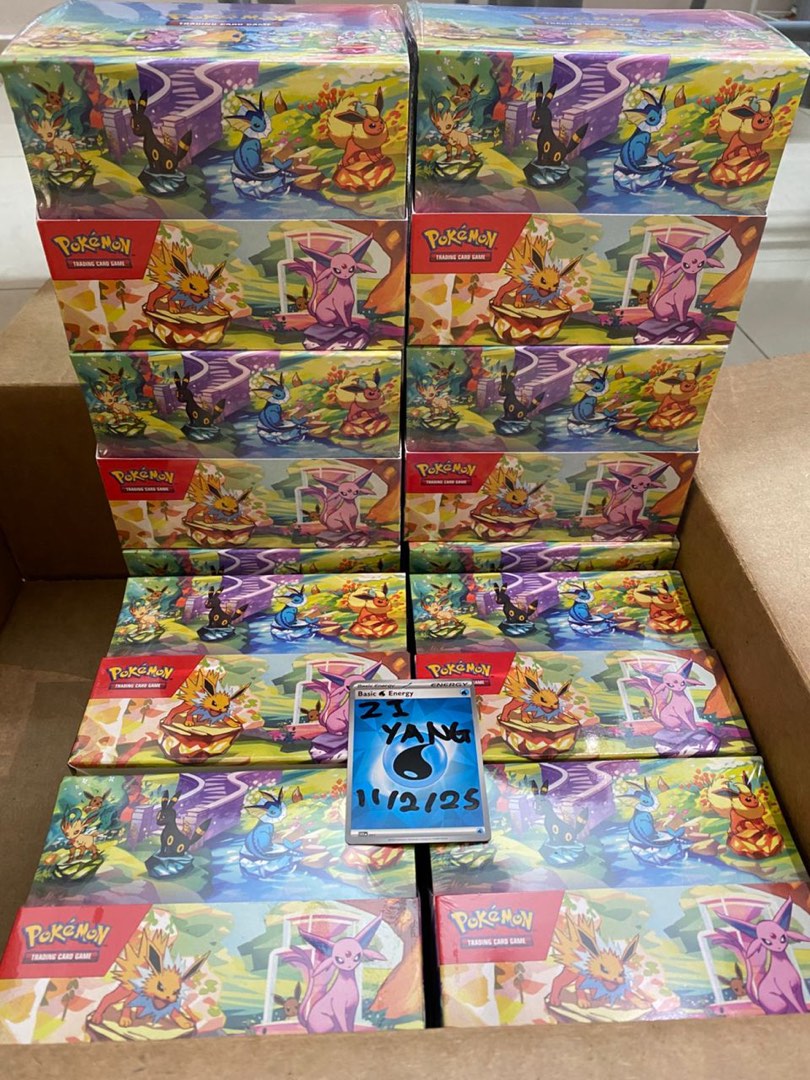 Prismatic Evolution Tins (Inner Case), Hobbies & Toys, Toys & Games on ...