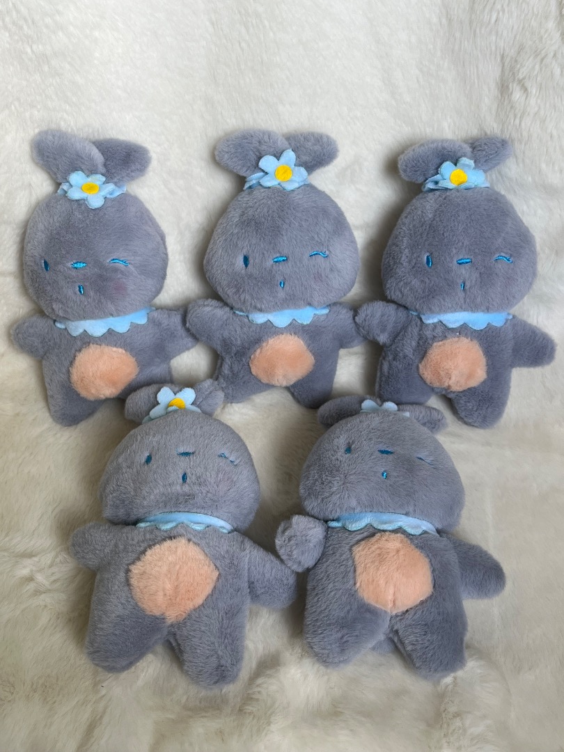 Rabbit plush keychain bag charm, Hobbies & Toys, Toys & Games on Carousell