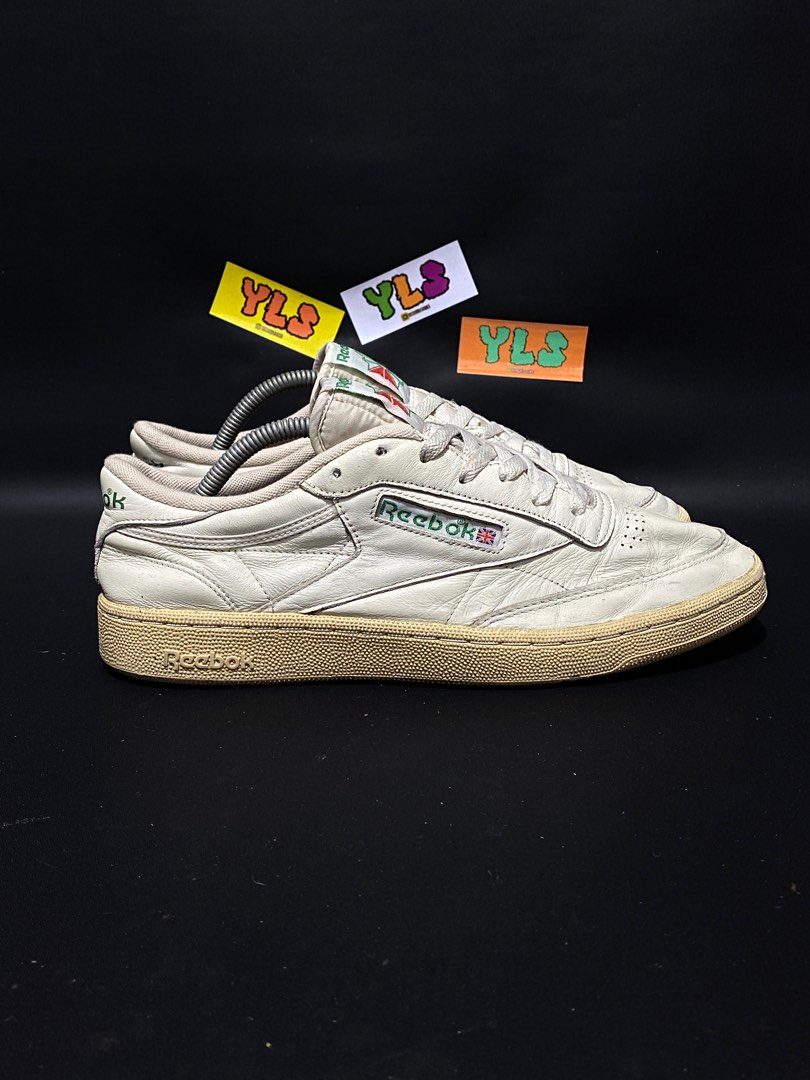 Reebok Club C 85, Fesyen Pria, Sepatu , Sneakers di Carousell