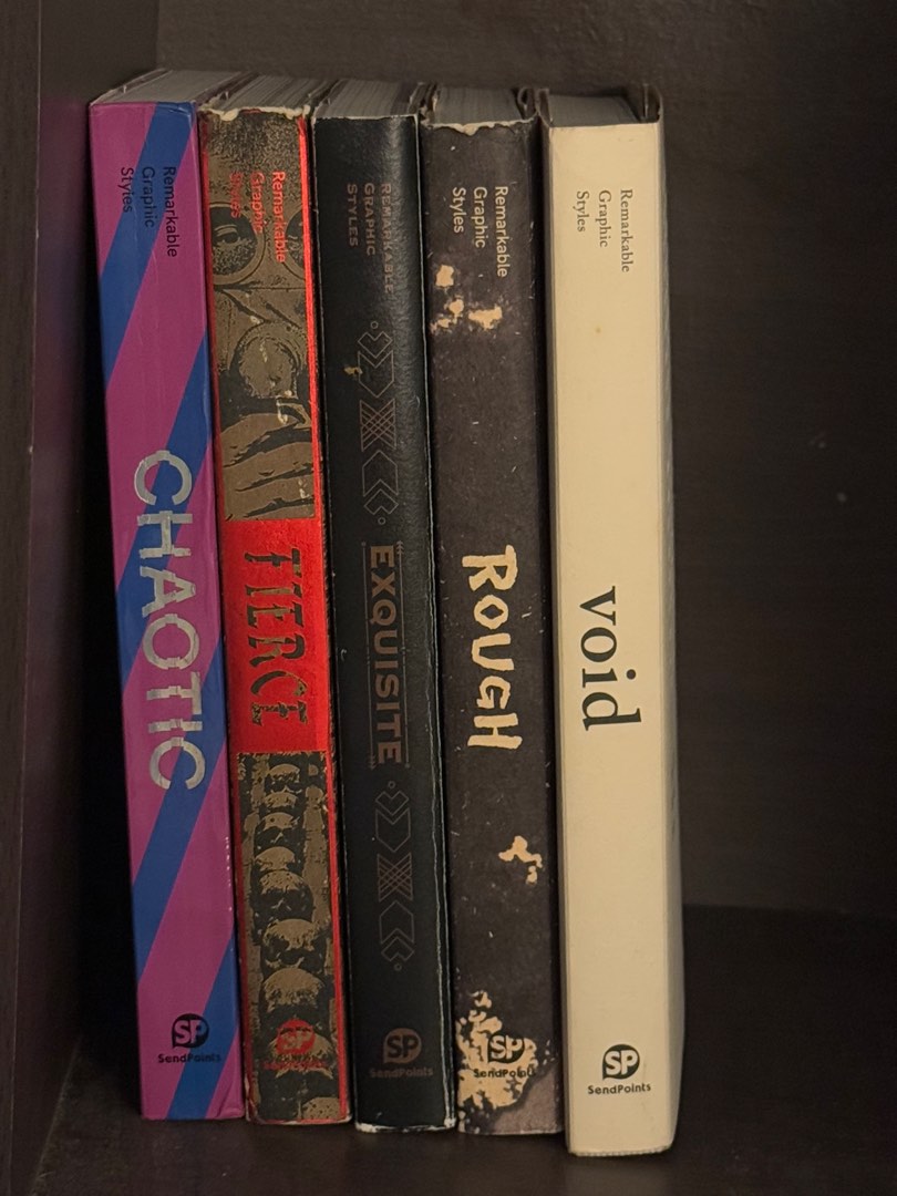 Remarkable Graphic Style Set Book/Art book/Design Book/Creative book ...