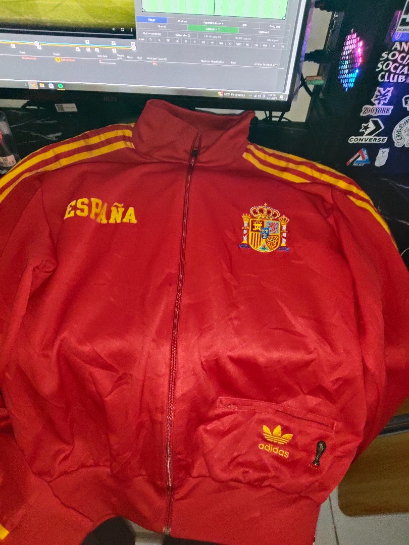 Retro Fifa World Cup Spain Jacket, Men's Fashion, Coats, Jackets and ...