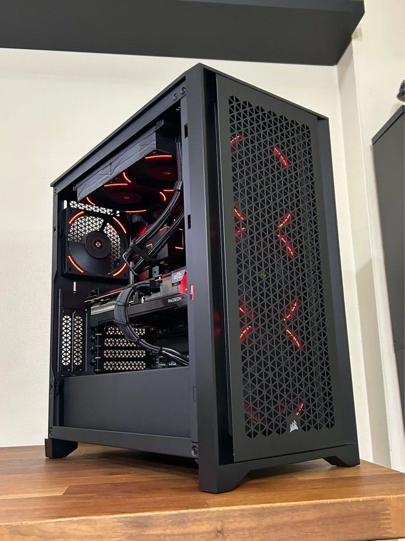 RueCORE | QuantumRig Demon Hunter Themed GAMING PC with Intel i5 and RX ...