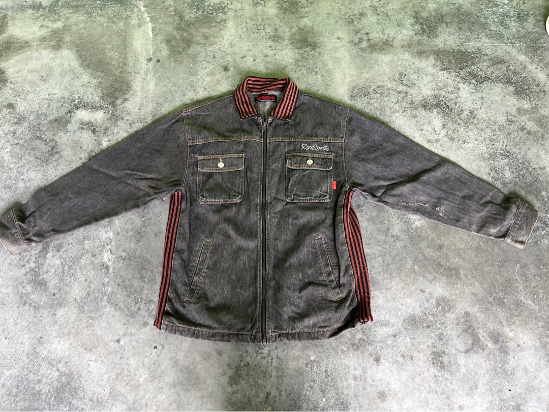 Ryu Sport Denim Jacket, Men's Fashion, Coats, Jackets and Outerwear on ...