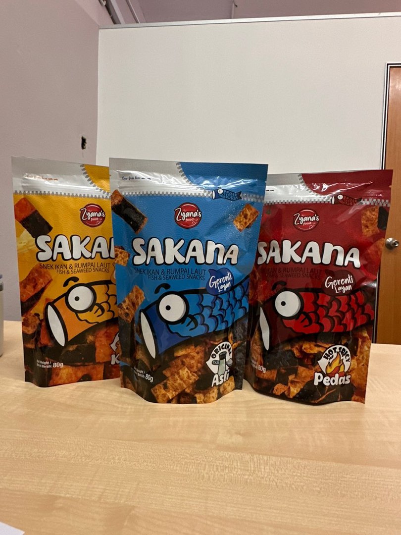 Sakana Fish Snacks, Food & Drinks, Local Eats on Carousell