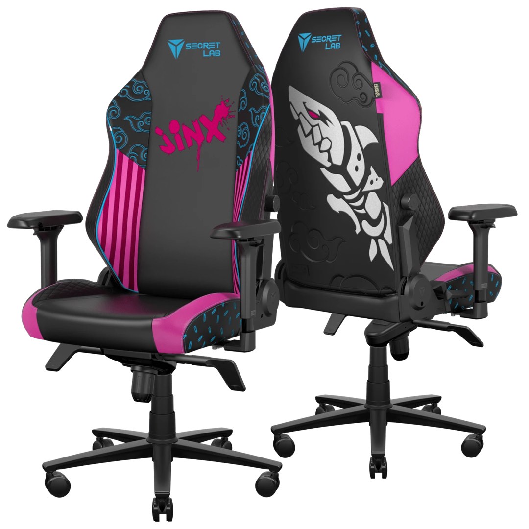 Secretlab TITAN EVO League of Legends Jinx, Furniture & Home Living ...