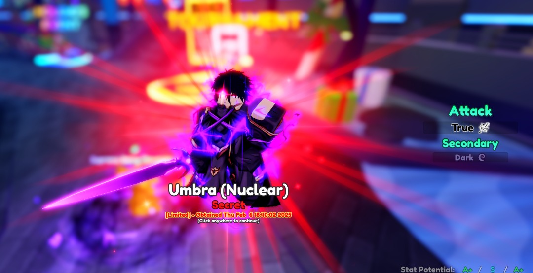 *PRICE UPD* EVO CID/UMBRA WITH ATLEAST 'S' STATS Anime Adventures AA ...