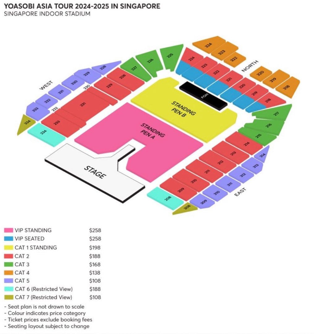 selling YOASOBI concert 2025! rtp, Tickets & Vouchers, Event Tickets on ...