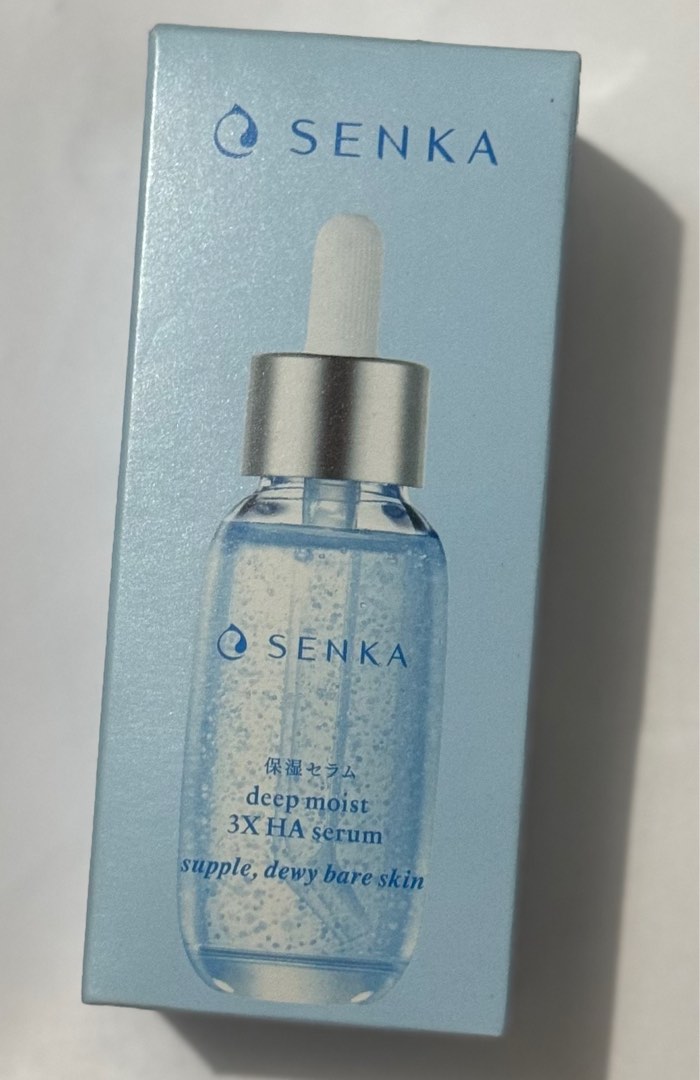 SENKA DEEP MOIST 3X HA (HYALURONIC ACID) SERUM, Beauty & Personal Care ...