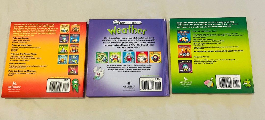 Set of 3 Science Story Books, Hobbies & Toys, Books & Magazines ...
