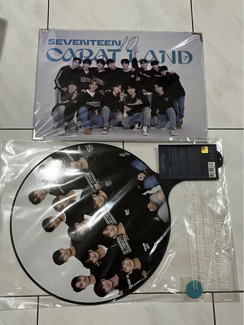 SEVENTEEN CARATLAND 2022 MERCH MESSAGE PHOTO AND IMAGE PICKET, Hobbies ...