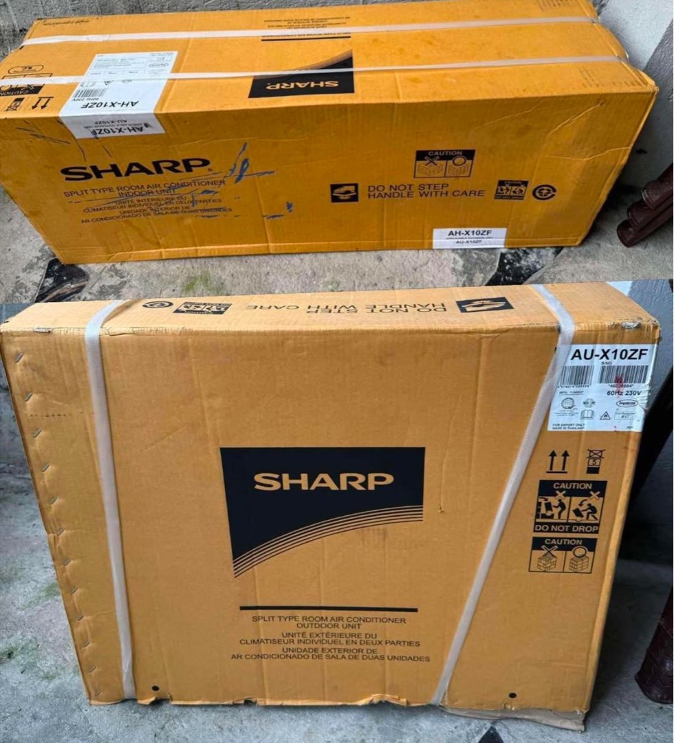 Sharp Aircon Split Type Inverter 1.0, TV & Home Appliances, Air ...