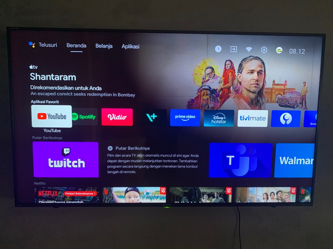 Sharp Android TV Aquos 60 inch UHD, Elektronik, TV & Perlengkapan ...