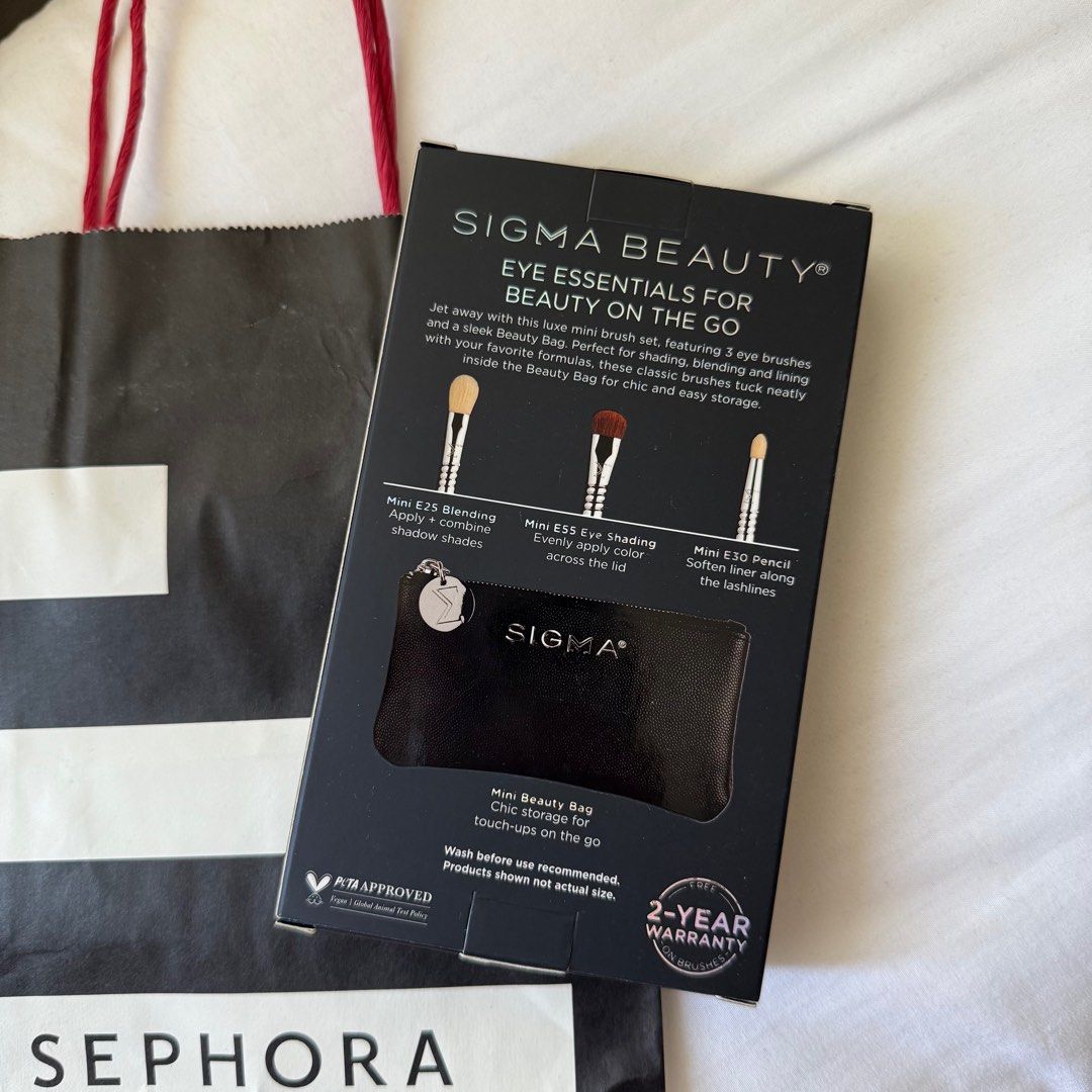 Sigma Mini Eye Brush Set, Beauty & Personal Care, Face, Makeup on Carousell
