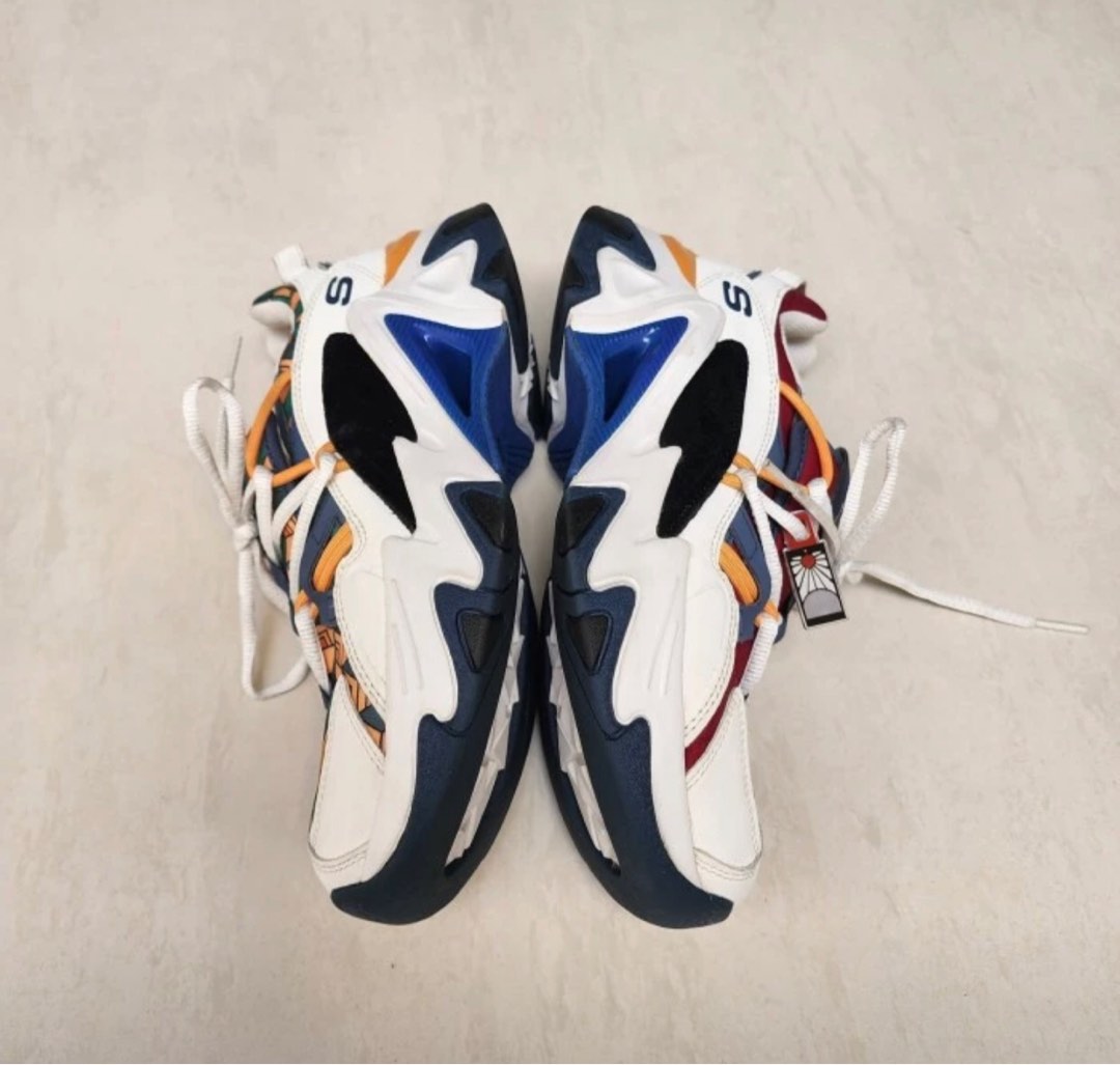 Skechers demon slayer tomika giyu original, Fesyen Wanita, Sepatu di ...