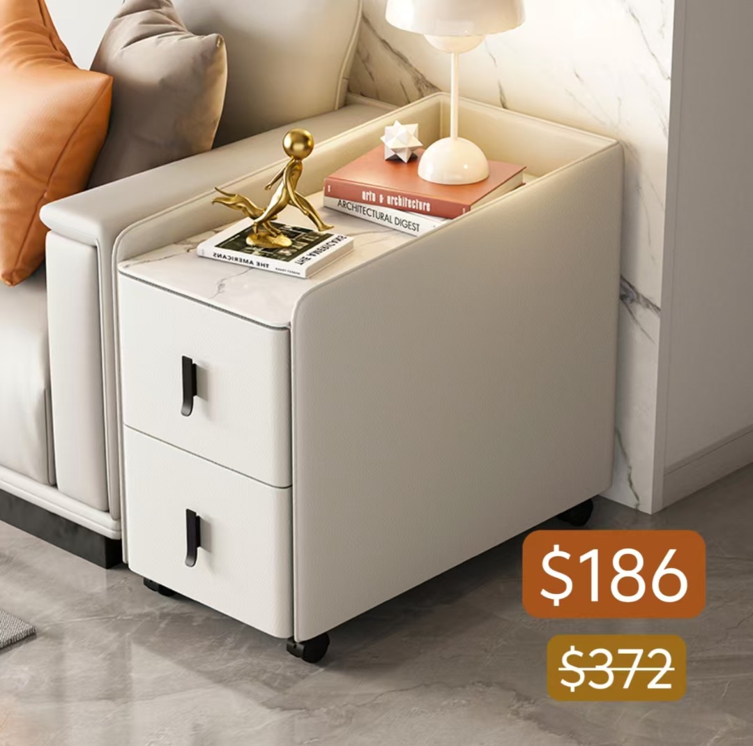 Smart Sofa Edge Cabinet with USB Bluetooth Sound System - Minimalist ...