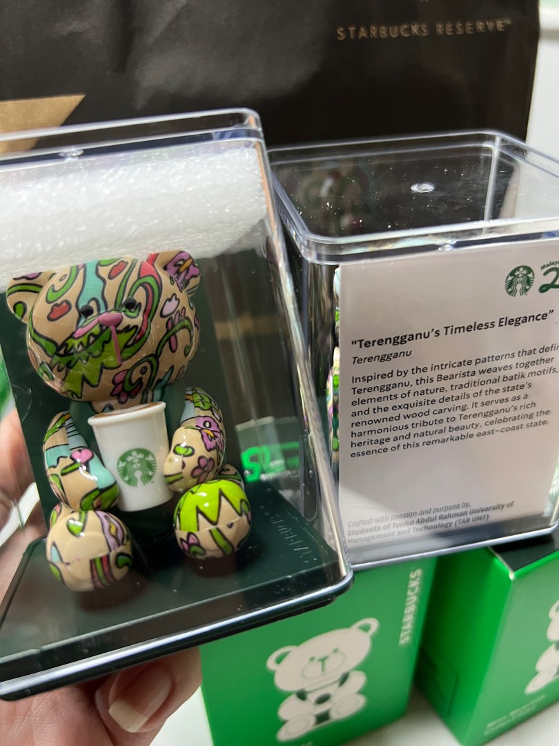 Starbucks Malaysia 25th anniversary bearista bear, Hobbies & Toys, Memorabilia & Collectibles ...