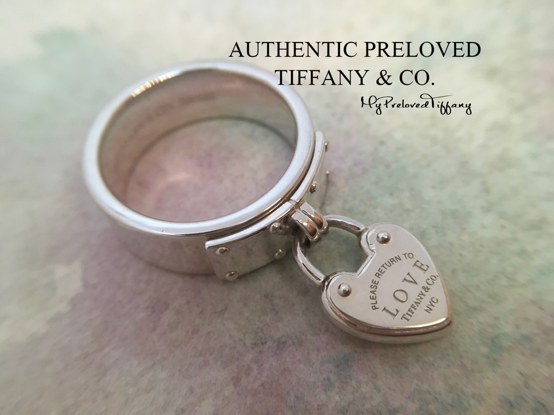 Authentic Preloved Tiffany & Co. Return To Tiffany LOVE Heart Tag Ring ...