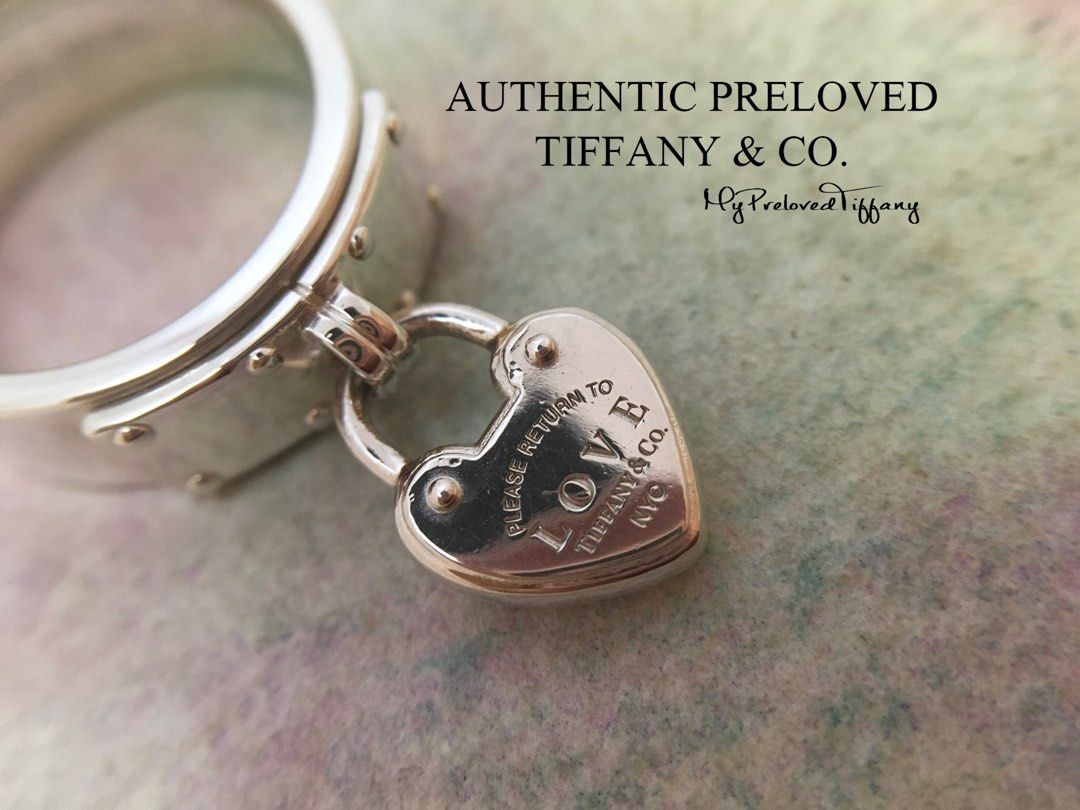Authentic Preloved Tiffany & Co. Return To Tiffany LOVE Heart Tag Ring ...