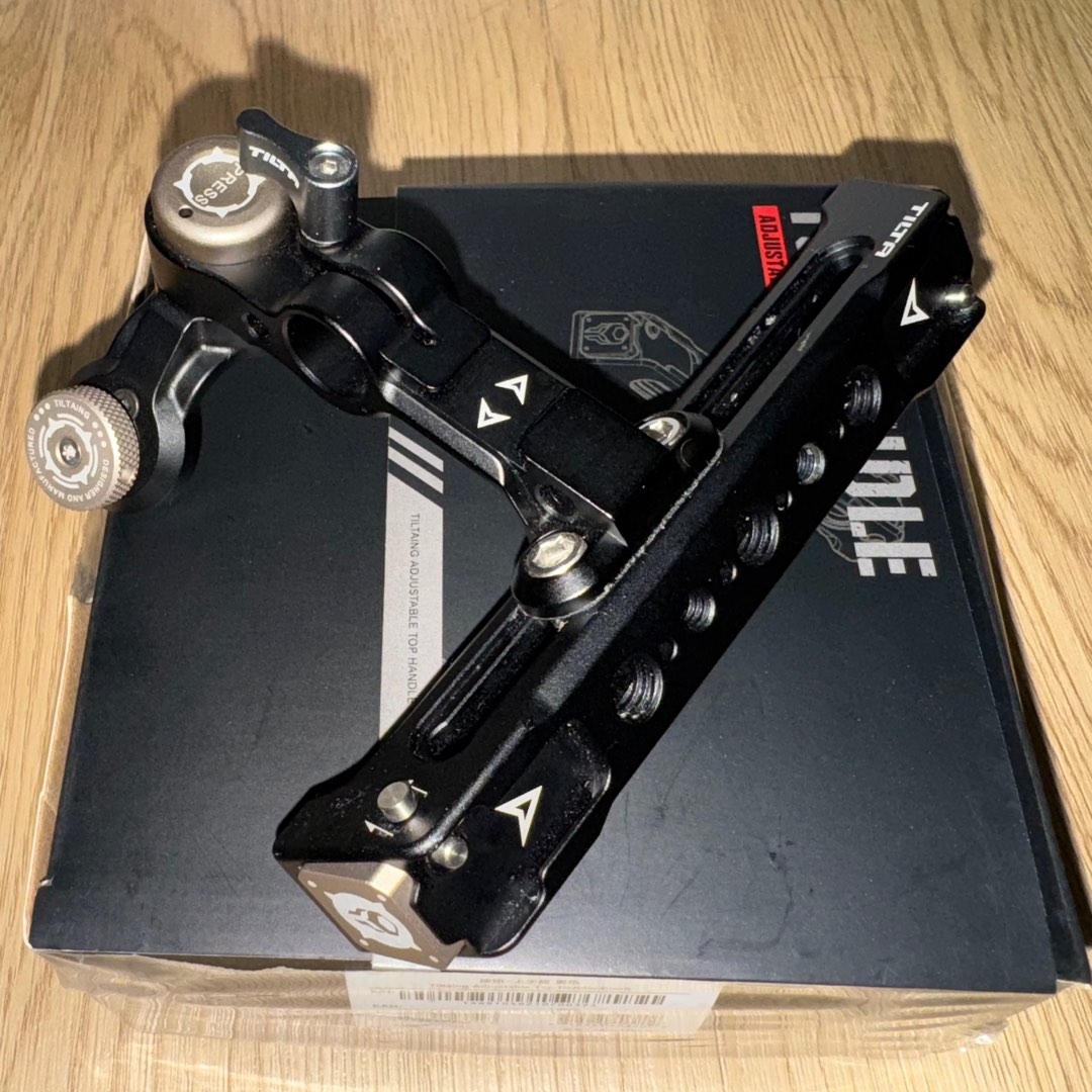 Tilta Adjustable Top Handle Plus (TILTA TA-QRTH4), Photography, Video ...