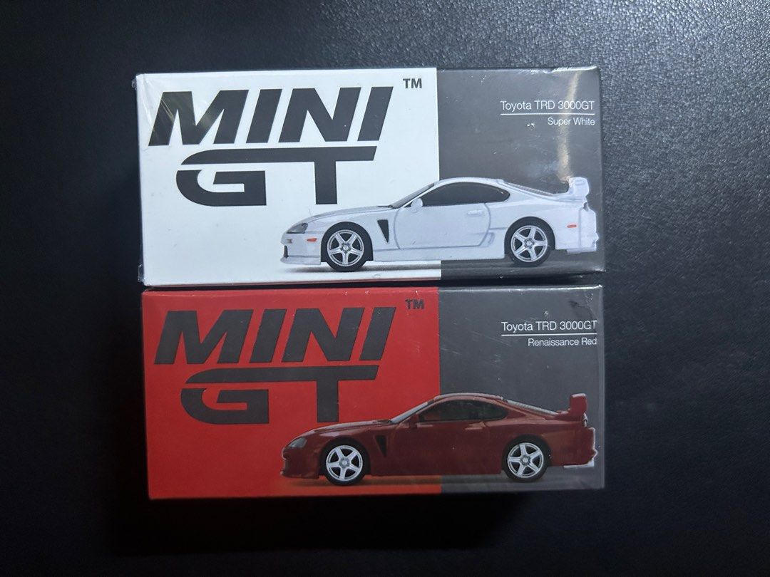 Toyota Supra Mini Gt Lot, Hobbies & Toys, Toys & Games on Carousell