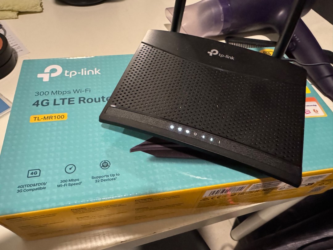 TP-Link 4G LTE Router (sim), Computers & Tech, Parts & Accessories ...