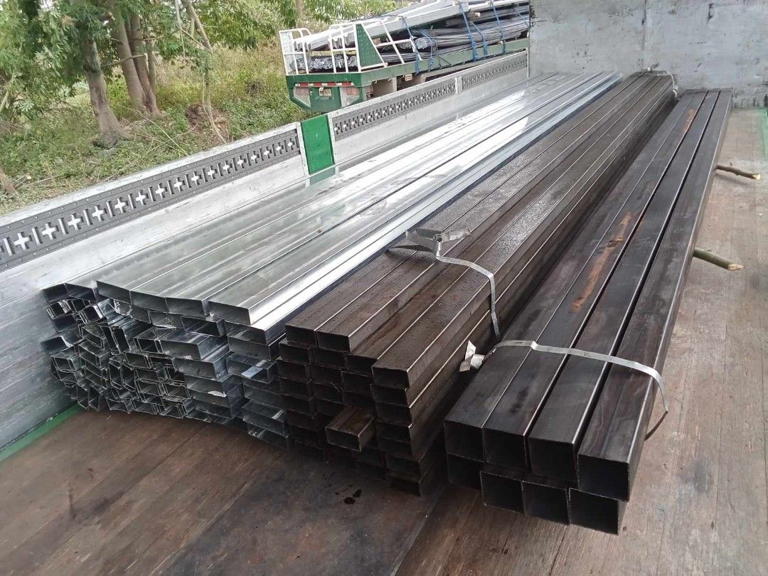 TUBULAR, C PURLINS, ANGLE BAR, C CHANNEL, MS PLATE, I BEAM, H BEAM ...