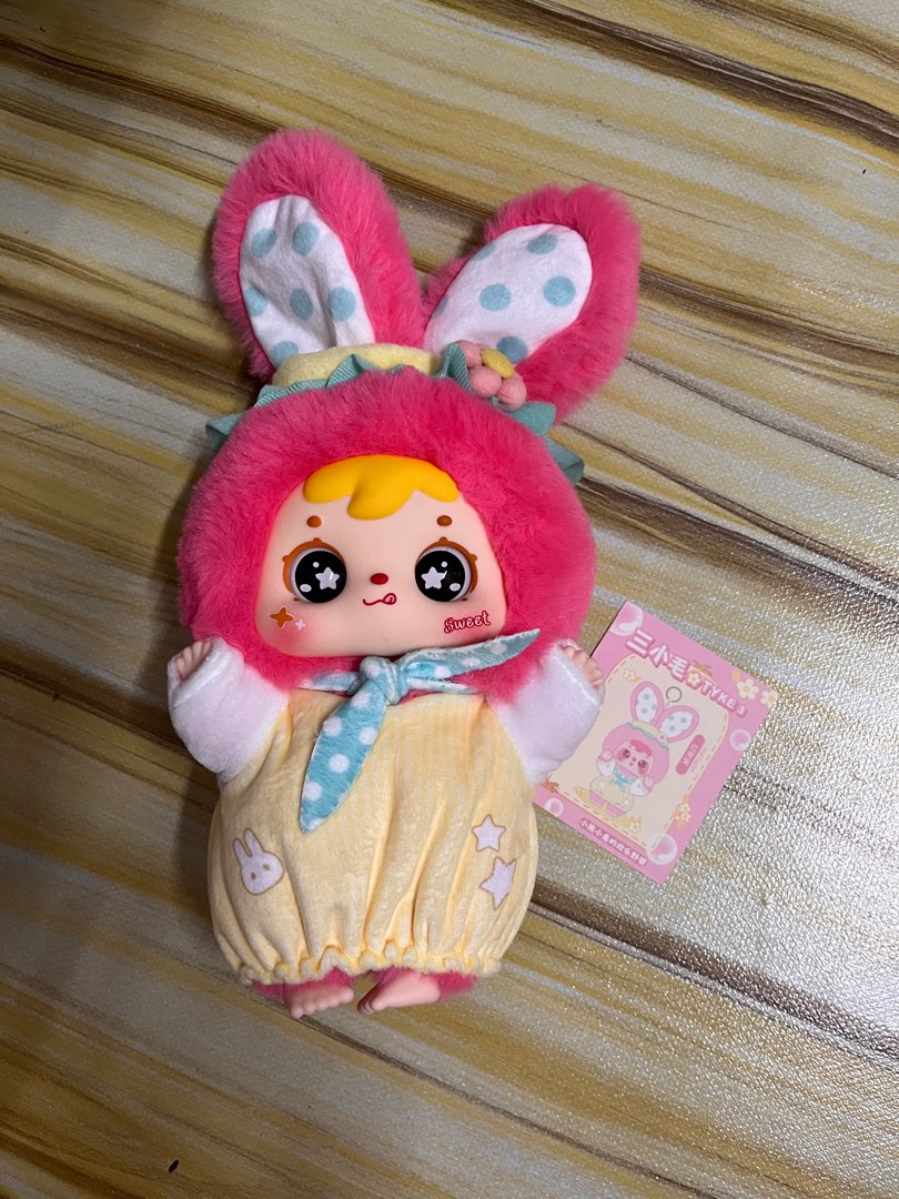 Tyke 3 Hot Pink Bunny, Hobbies & Toys, Toys & Games on Carousell