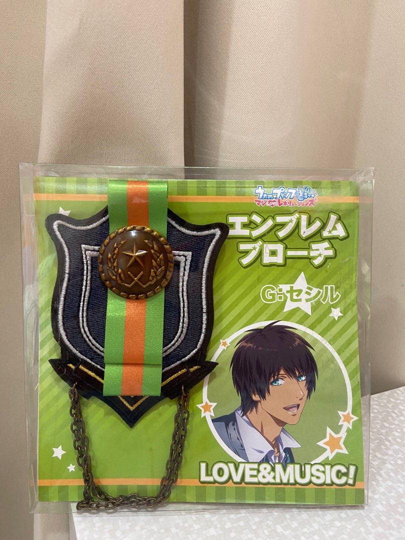 Uta no Prince-sama Aijima Cecil Emblem Brooch, Hobbies & Toys ...