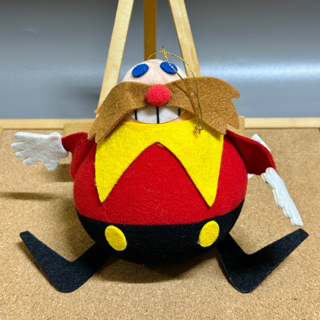 Vintage 1992 Sega Sonic The Hedgehog Dr. Eggman Plush 13.5cm - Php 750 ...