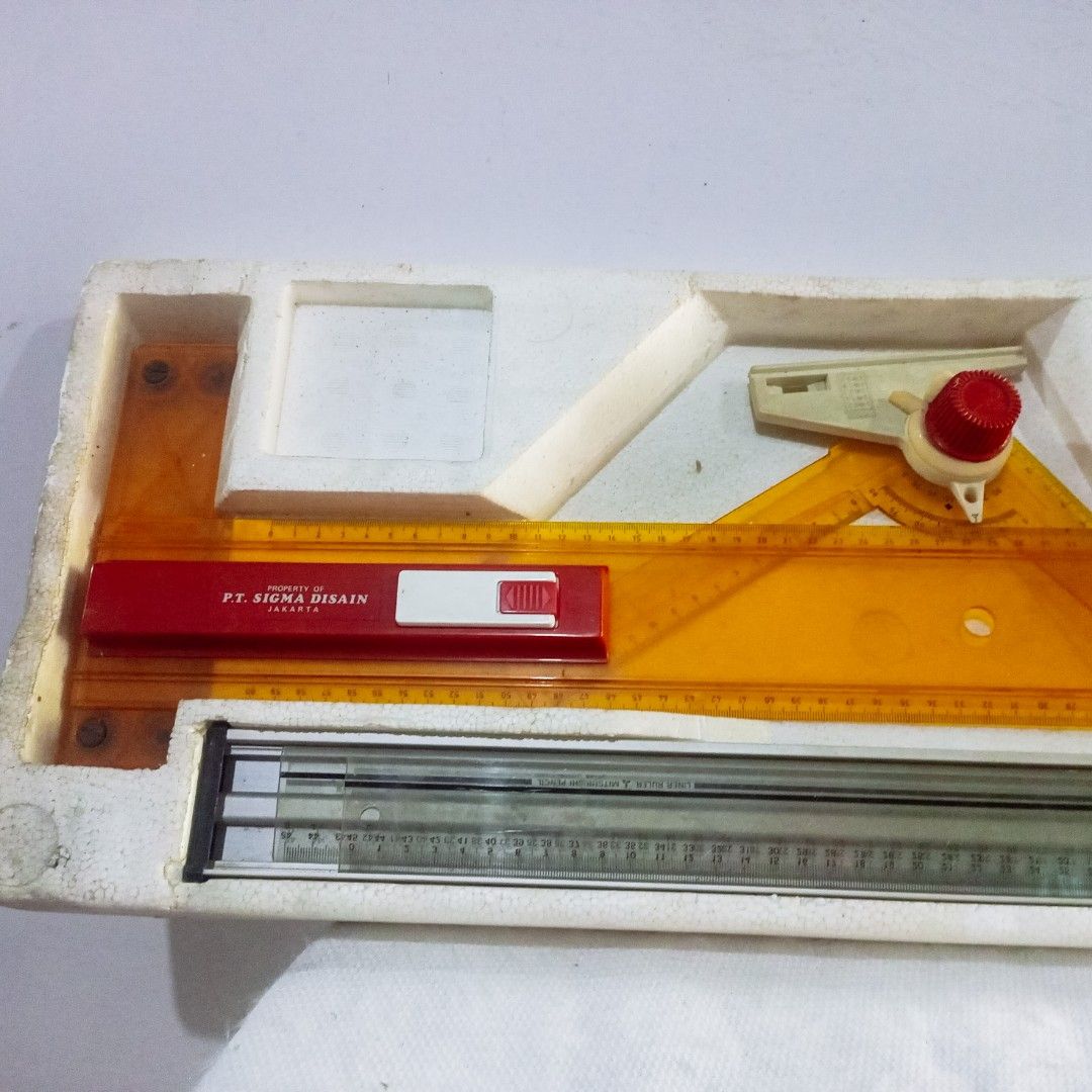 Vintage Rotring A2 Drafting Machine Unit - Perlengkapan Gambar & Desain Jadul, Antik, Lainnya di ...