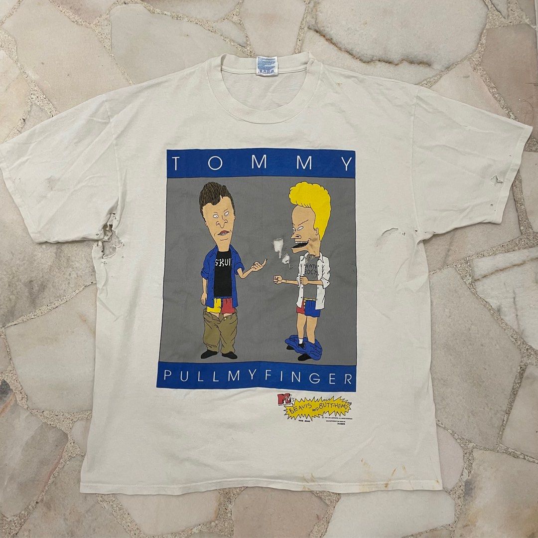 Vtg vintage beavis and butthead 1997 movie cartoon tommy tazmania betty ...