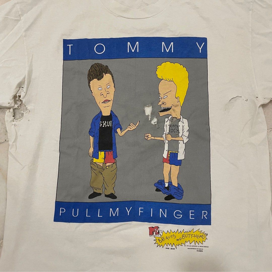 Vtg vintage beavis and butthead 1997 movie cartoon tommy tazmania betty ...