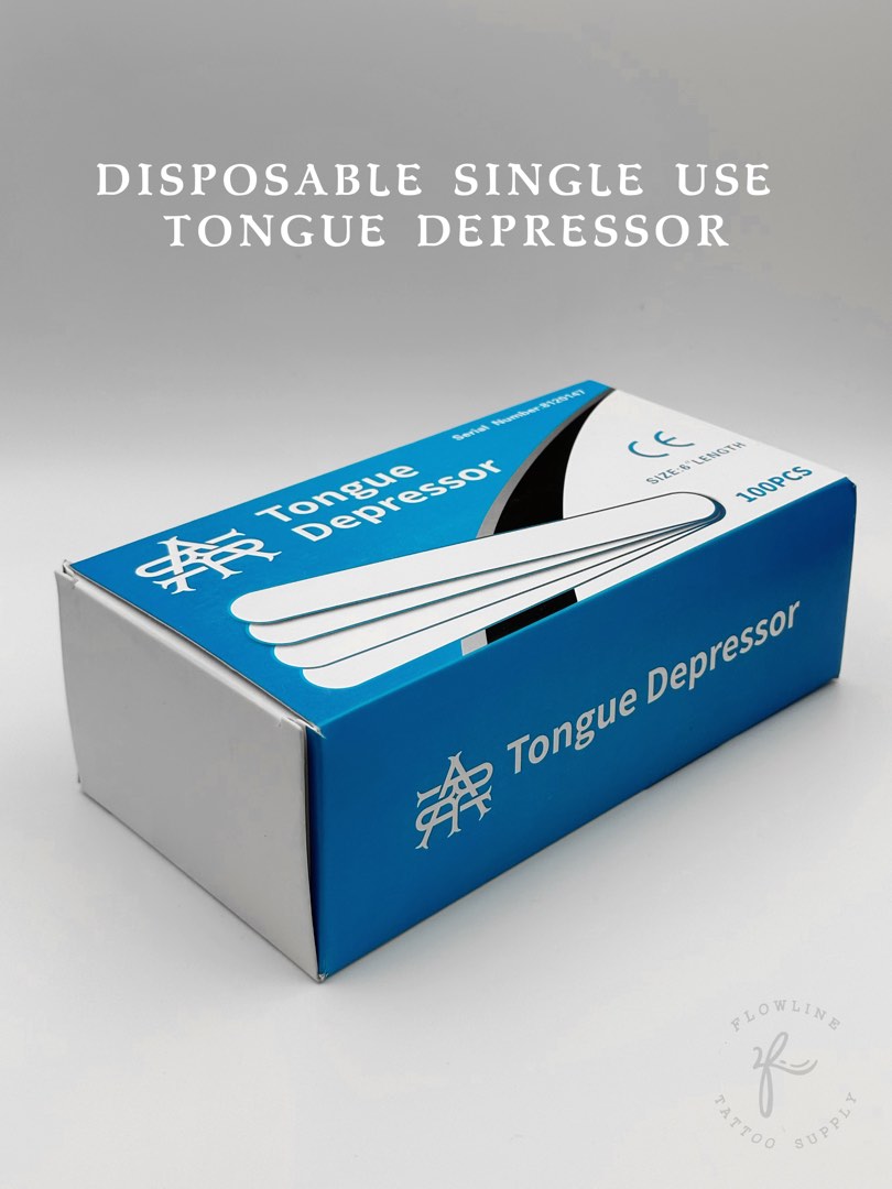 100pcsTongue Depressor |Individually Packaged| Disposable, Health ...