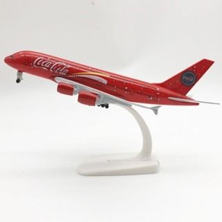 1:250 20cm Airplanes Coca Cola A380 Airways Alloy Diecast Metal ...