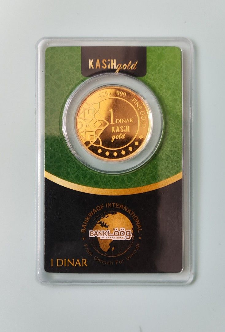 1 dinar .999 | 4.25g gold coin, Everything Else, Others on Carousell
