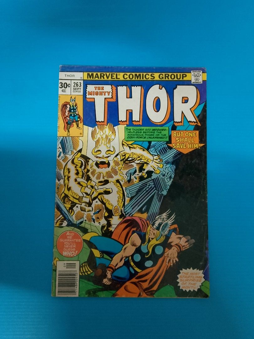 1st cover app Odin-Beast ! Thor #263 ( John Buscema - Cover Art ) Marvel Bronze Age, Hobbies ...