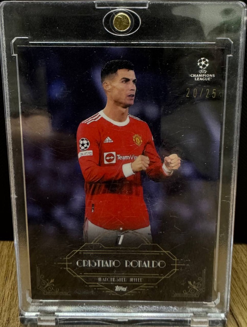 限 /25編 2021-22 Topps UCL Deco Champions League Manchester United 曼聯 ...